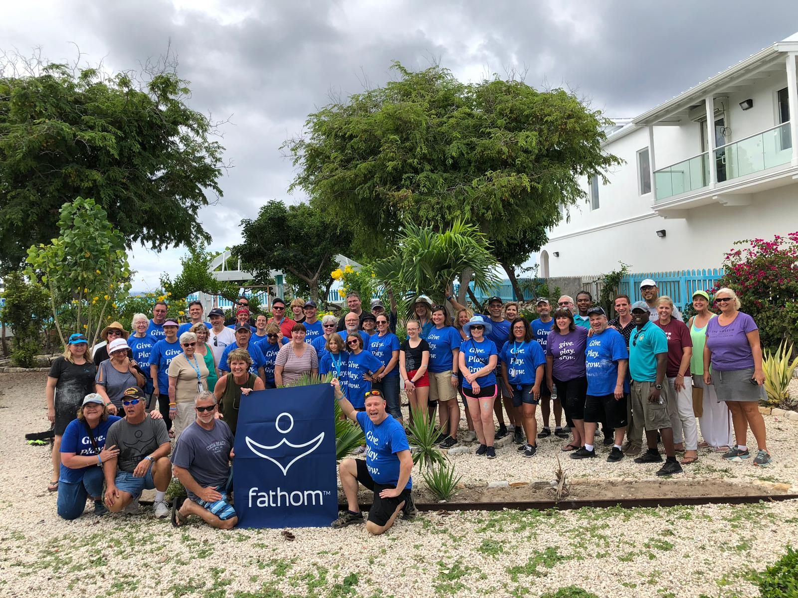 Fathom Volunteers – Garden Event – Grand Turk – Turks and Caicos Museum